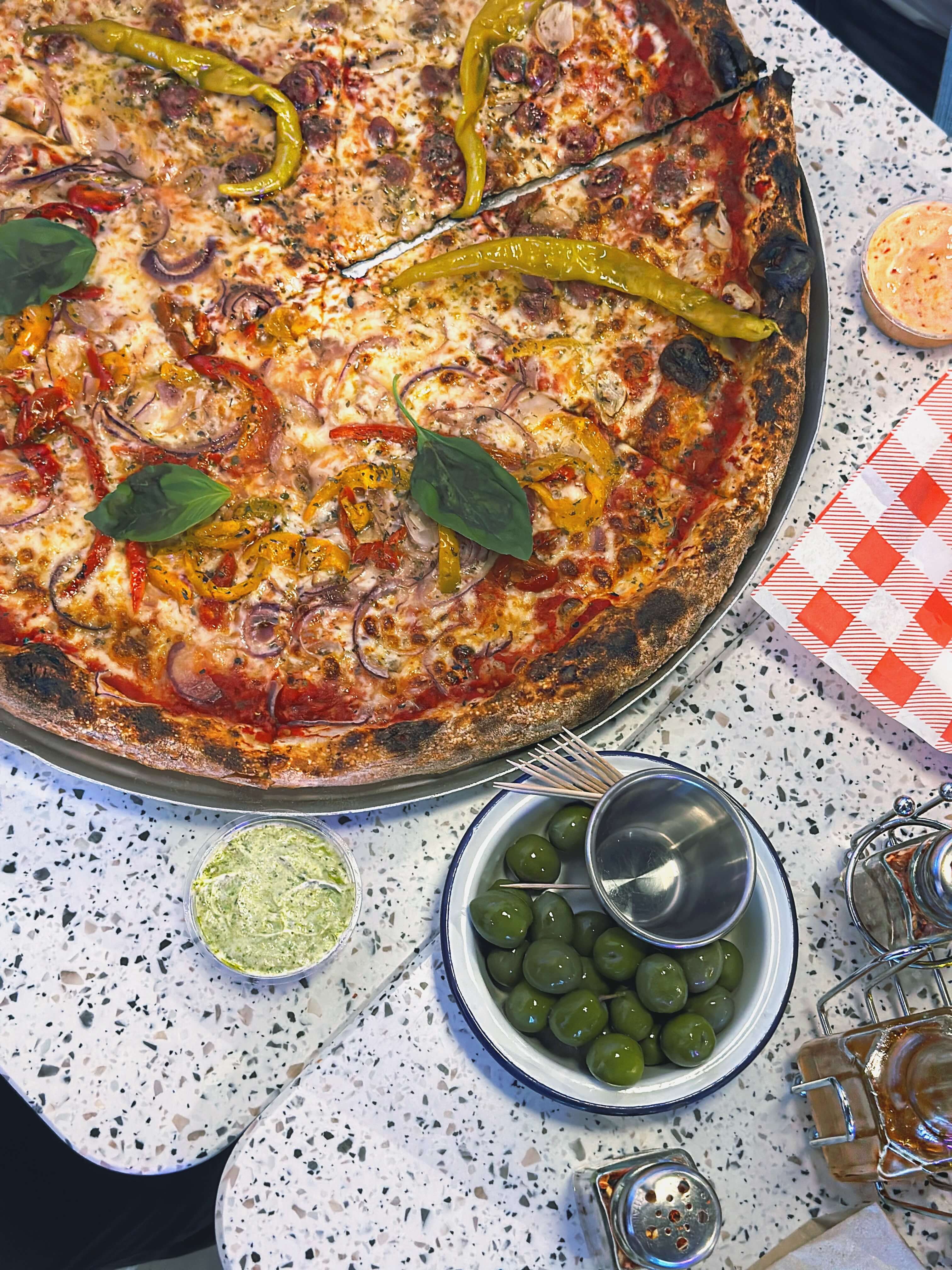Order a Half and Half pizza from West Pizza | West Pizza